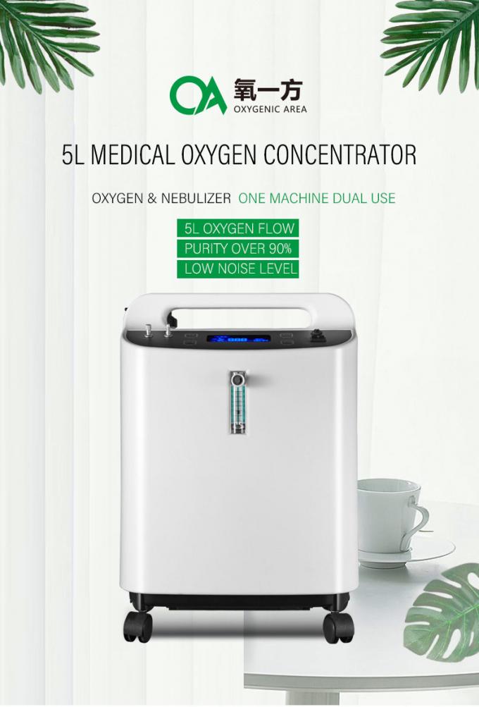 60KPA Home Oxygen Concentrator Battery Operated Oxygen Concentrator Machine