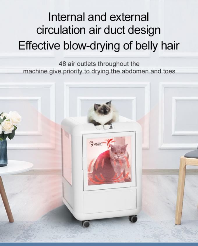 220V Automatic Pet Drying Box Low Noise Drying Cabinet Dog Grooming