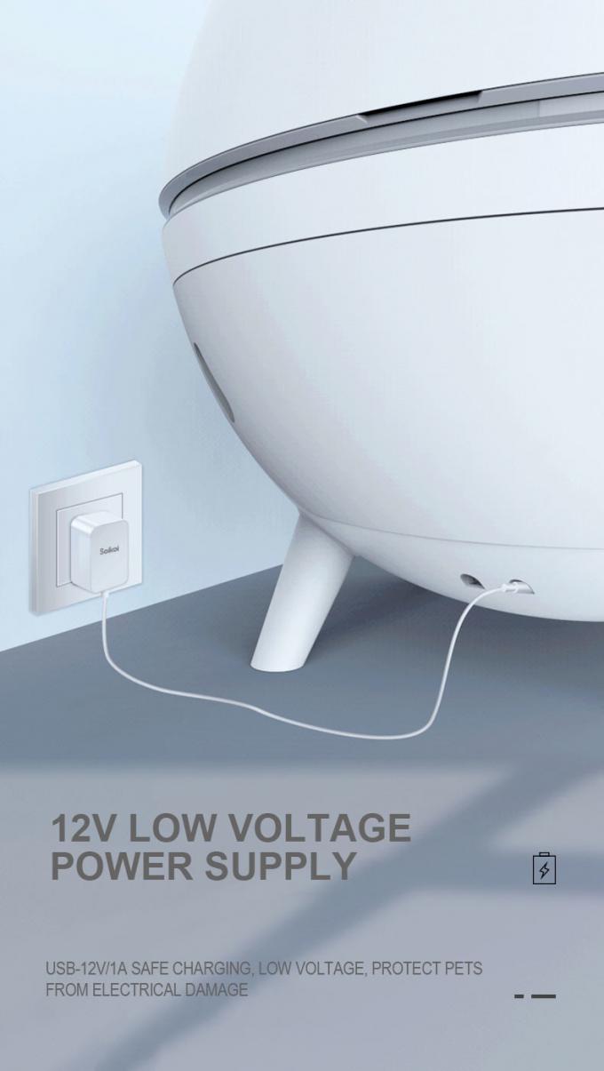Automatic Self Cleaning Cat Toilet Fully Enclosed Indoor 6W 11.5Kg