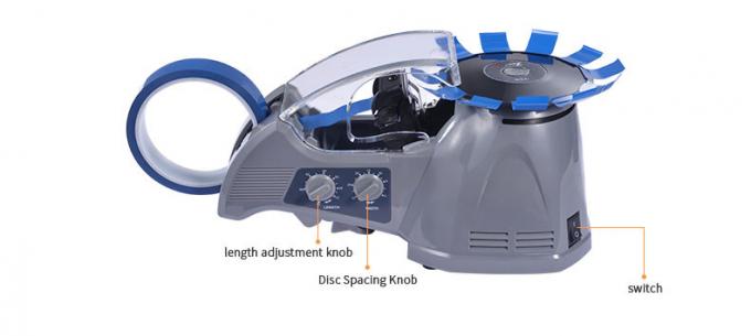 70mm Length Turntable Tape Dispenser Zcut 870 Tape Cutting Machine