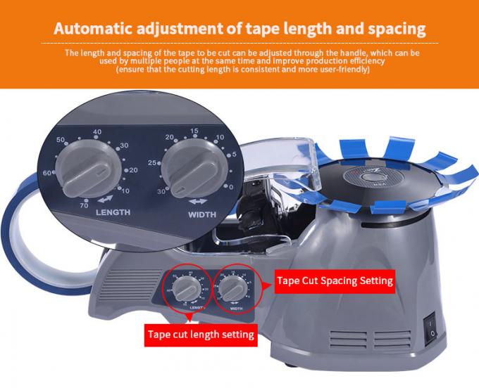 70mm Length Turntable Tape Dispenser Zcut 870 Tape Cutting Machine